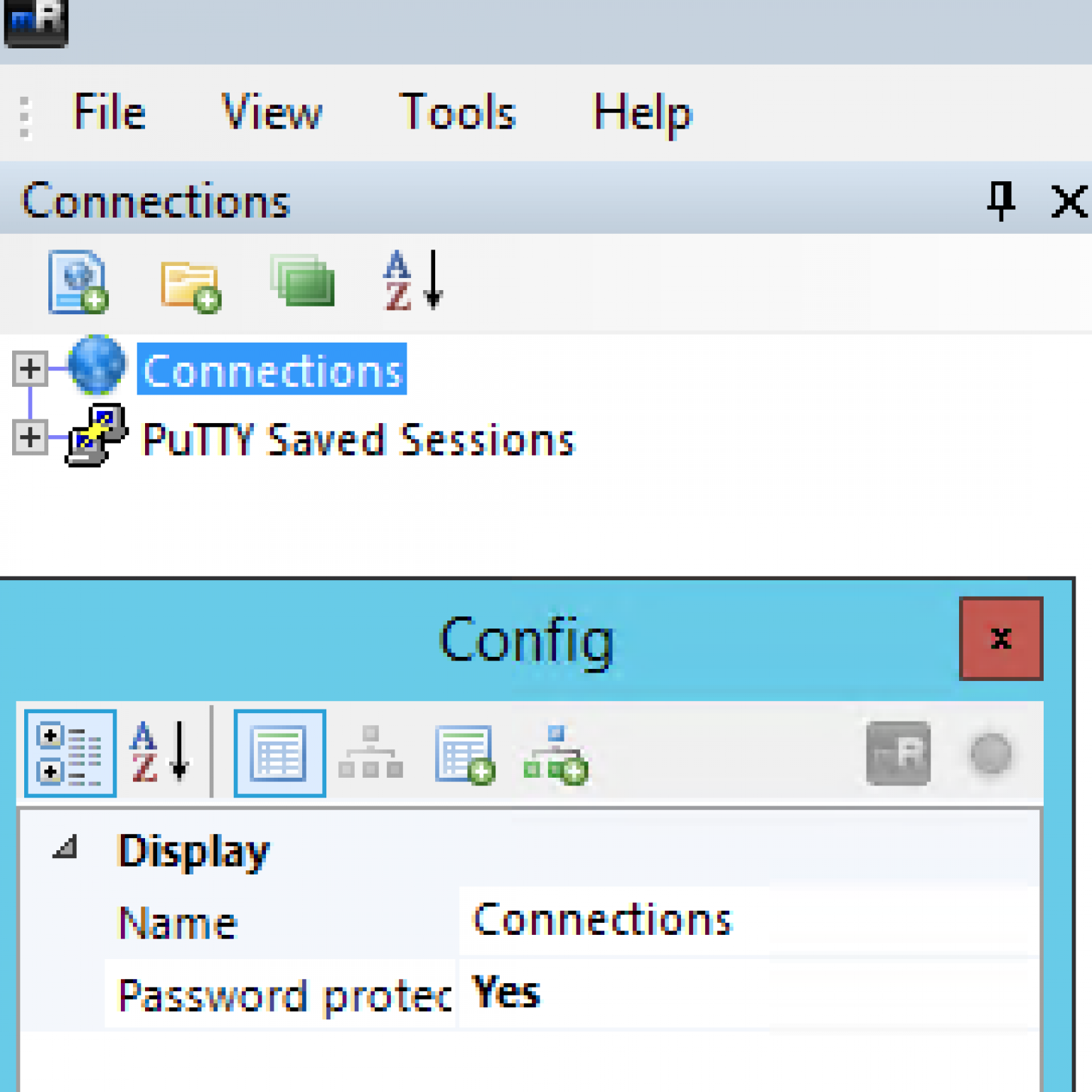 mRemoteNG: Password protect connection file « Memorise